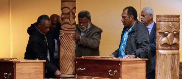 Le crâne d'Ataï, chef rebelle kanak, officiellement restitué à sa ...