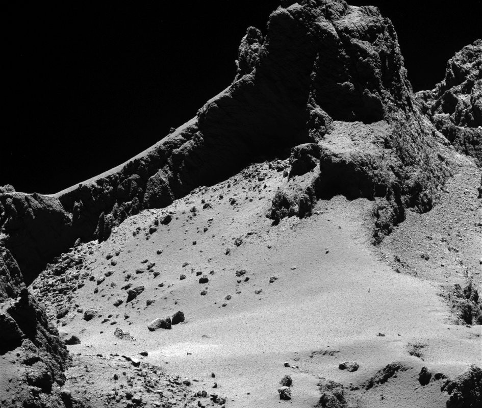 Rosetta : la comète « Tchouri » dévoile ses premiers secrets - LeBabi.net
