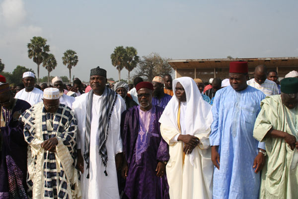 La communauté musulmane de Côte d'Ivoire célèbre la fête de la Tabaski ...